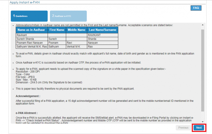 What is e-Pan and how to apply for it?
